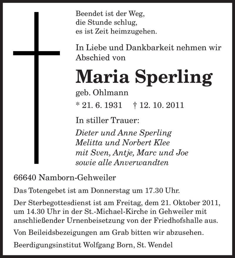 Maria Sperling's Instagram, Twitter & Facebook on IDCrawl
